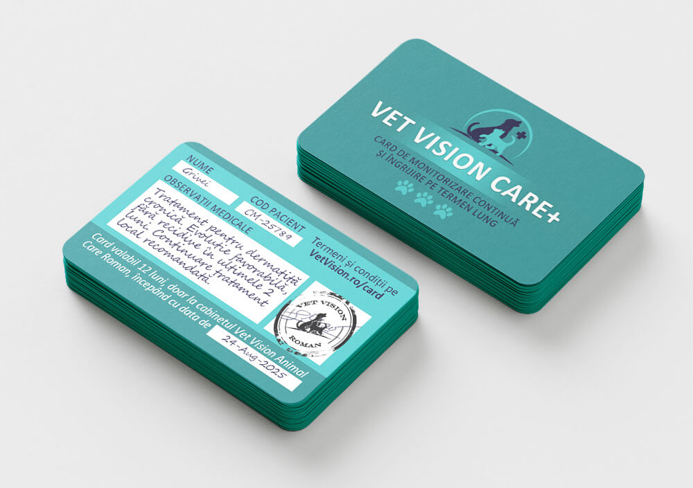 Carduri de fidelitate | Vet Vision Cabinet Veterinar